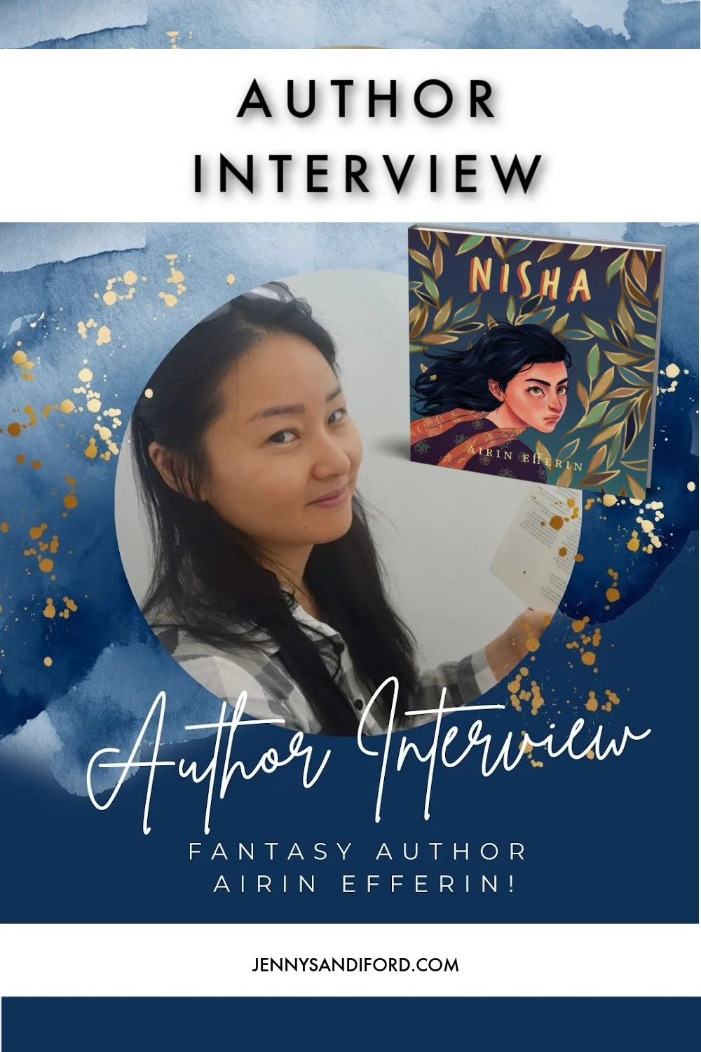 Author Interview Airin Efferin — Jenny Sandiford