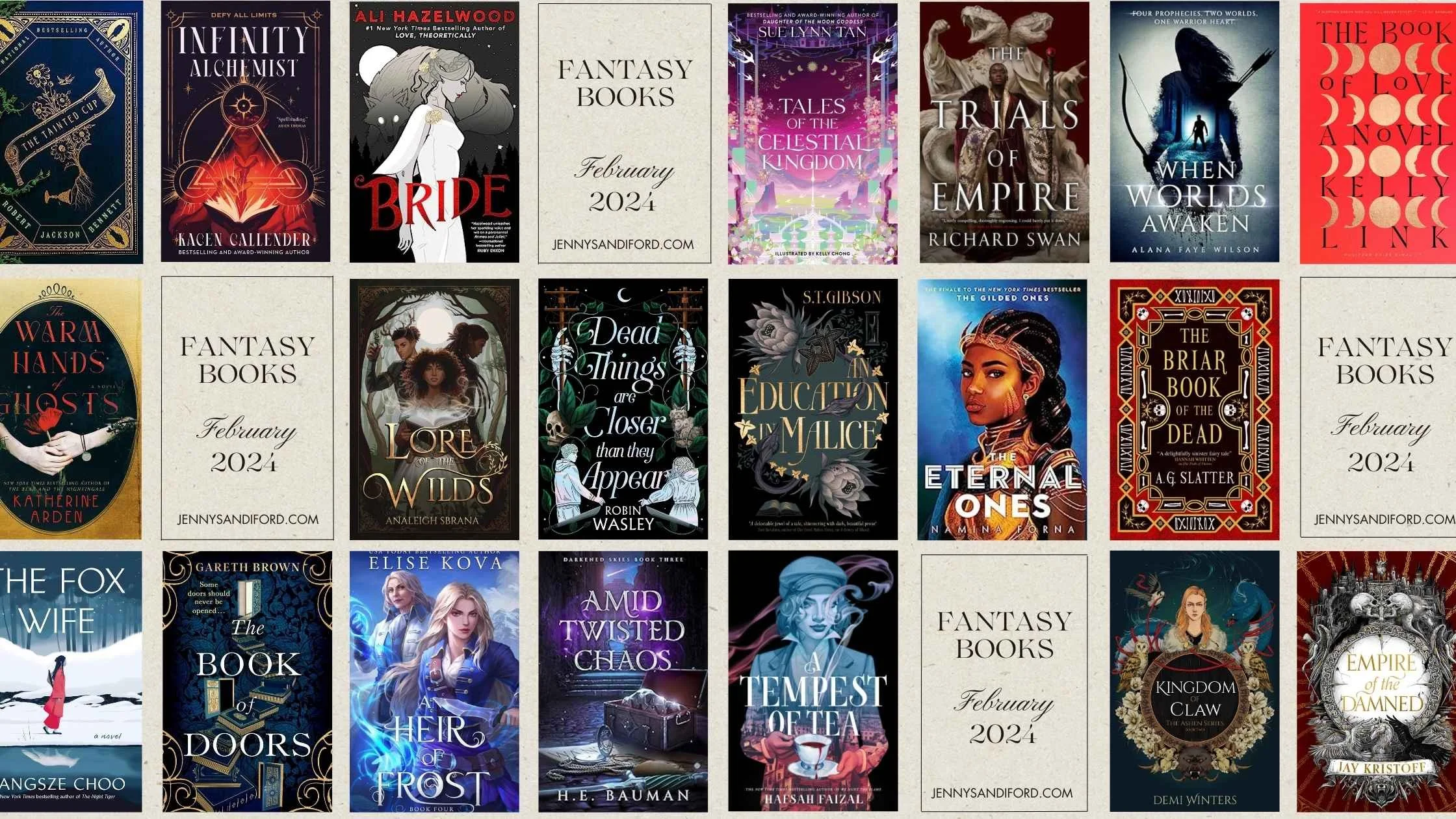 Best Fantasy Books 2024: The Ultimate List! — Jenny Sandiford