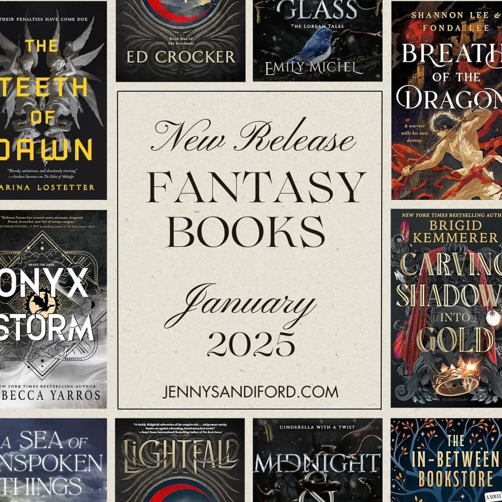Incredible New Release Fantasy Books in January 2025! — Jenny Sandiford