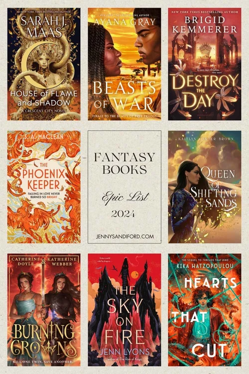 Best Fantasy Books 2024: The Ultimate List! — Jenny Sandiford