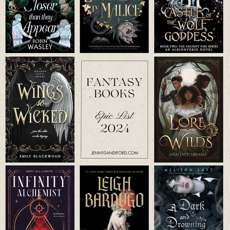 Best Fantasy Books 2024: The Ultimate List! — Jenny Sandiford
