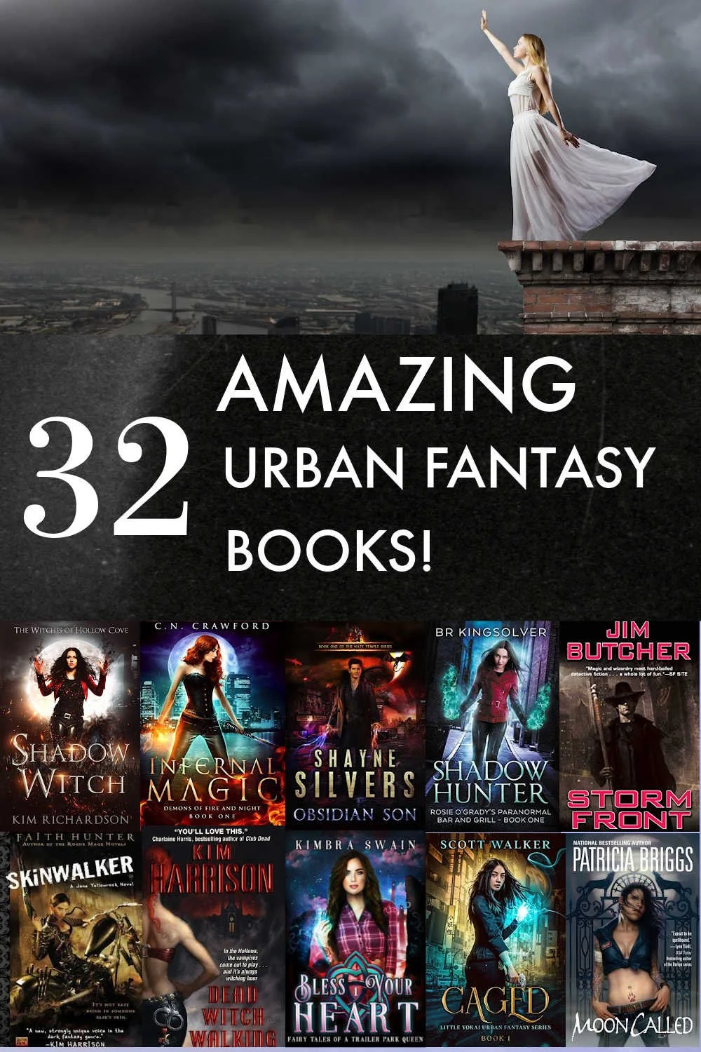 32 Amazing Urban Fantasy Books! — Jenny Sandiford