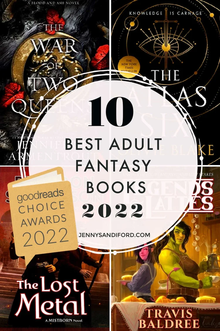 10 Best Adult Fantasy Books of 2022! — Jenny Sandiford