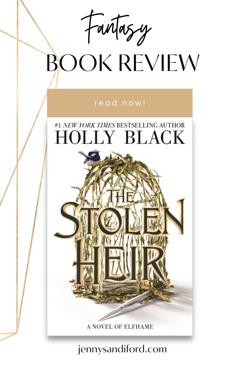 The Stolen Heir by Holly Black | Book Review — Jenny Sandiford