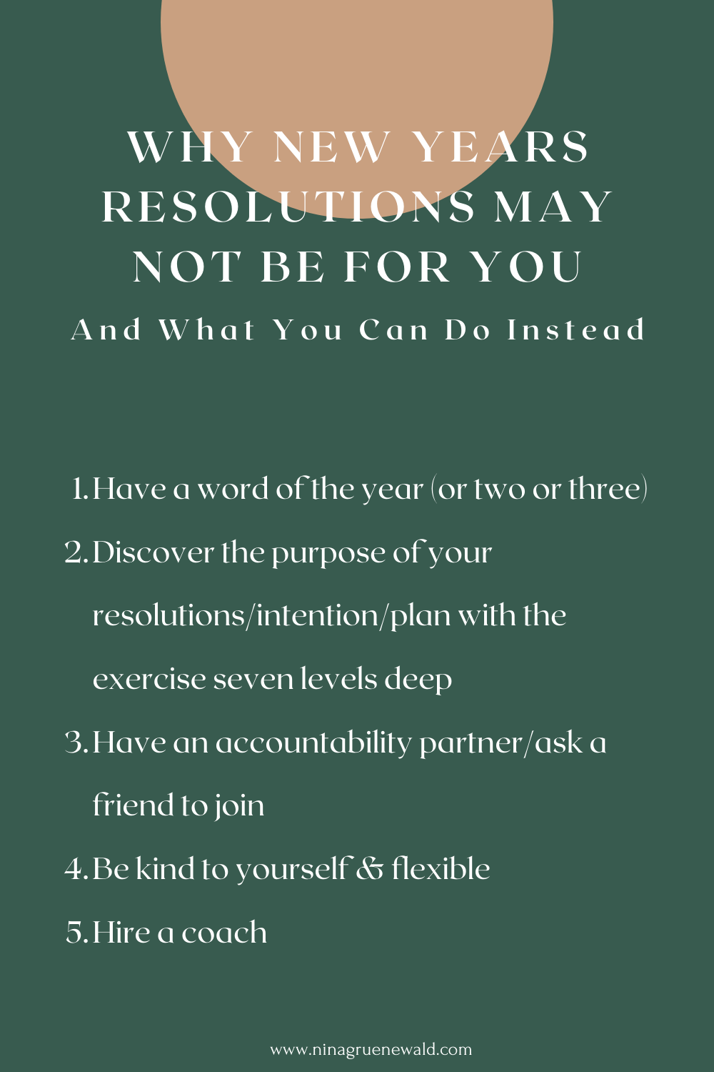 Why New Year's Resolutions Often Don't Work Out And What You Can Do ...