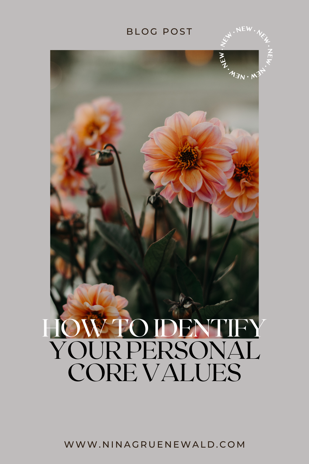 How to identify your personal core values — Nina Gruenewald