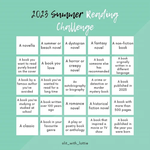 2023 Summer Reading Challenge — Scholearn