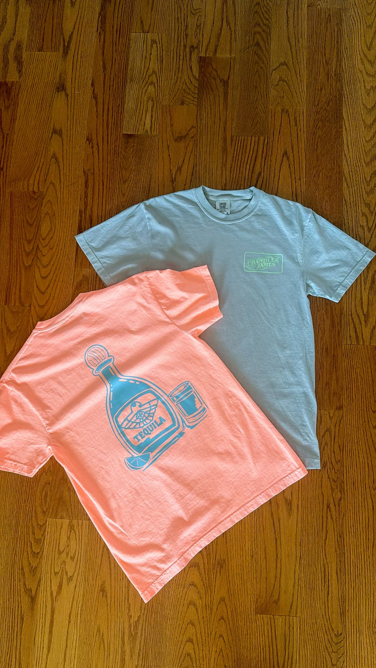 Tequila Logo Short Sleeve T-Shirt — Chandler James Music