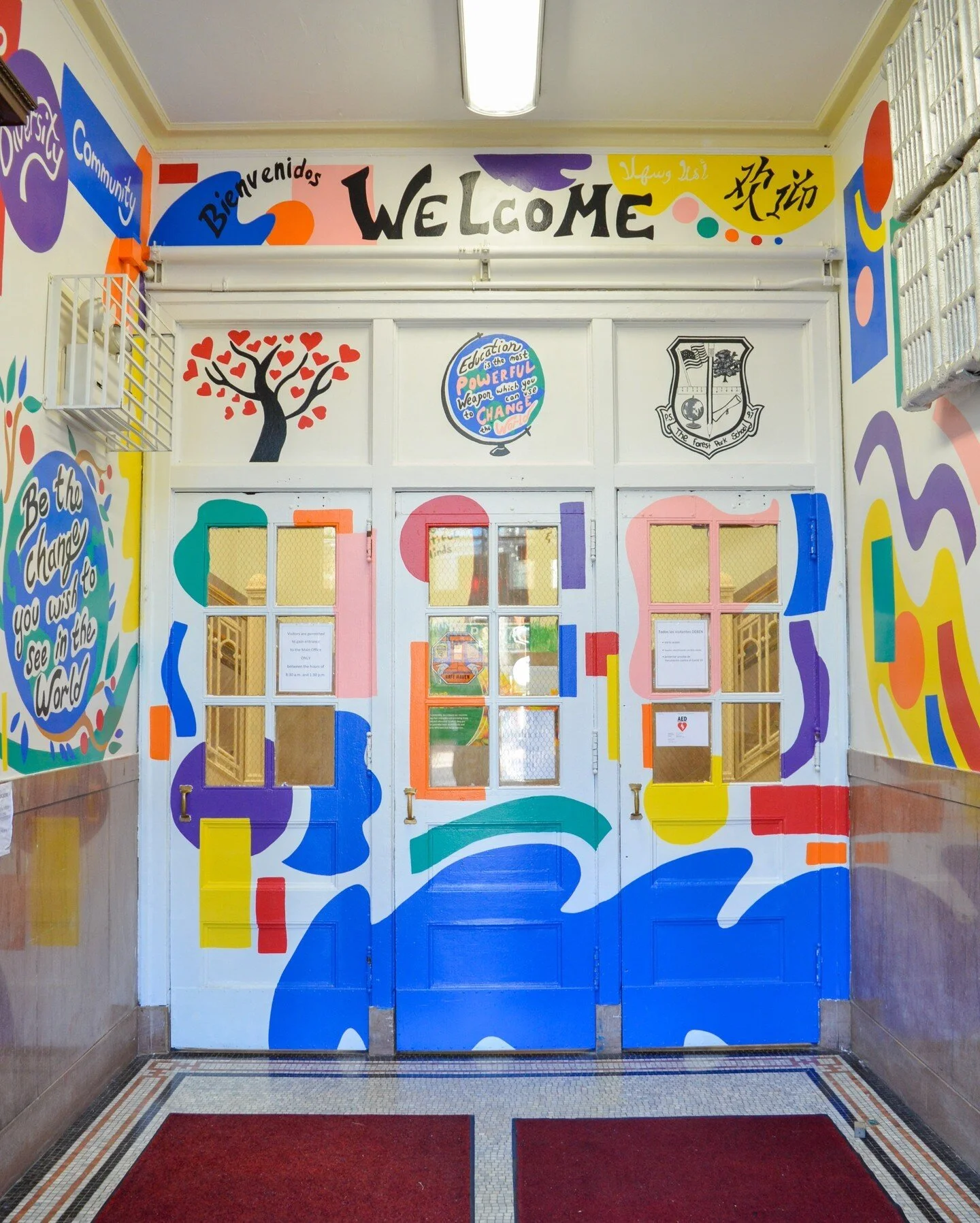 Commercial and Community Murals | Saint-Cyr Art Studio