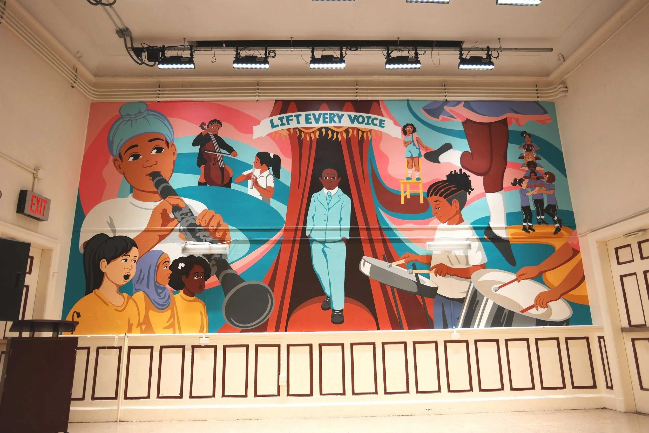 Our School Murals Service Saint Cyr Art Studio