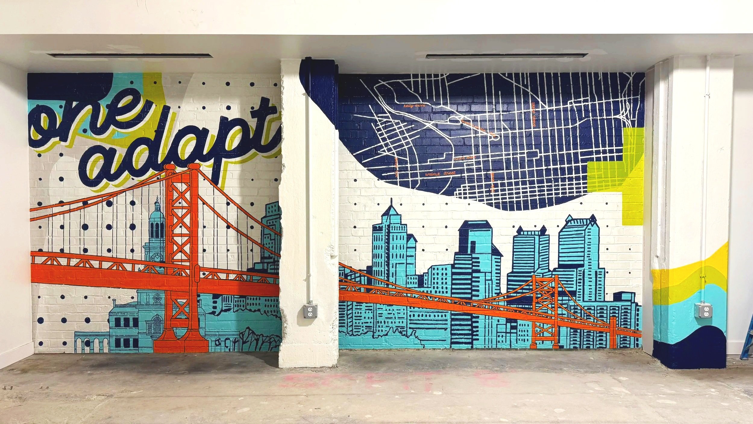 Corporate Murals - Saint-Cyr Art Studio