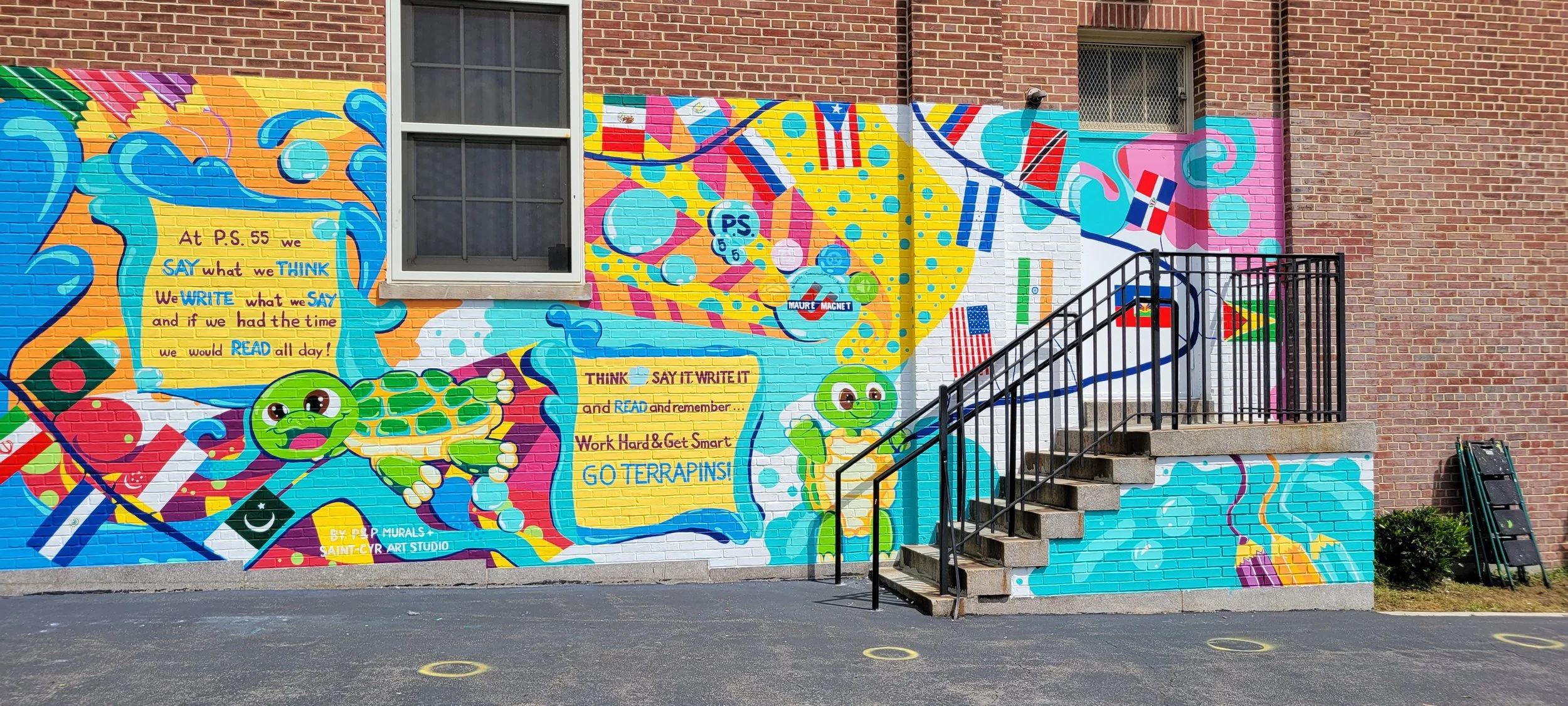 Our School Murals Service | Saint-Cyr Art Studio
