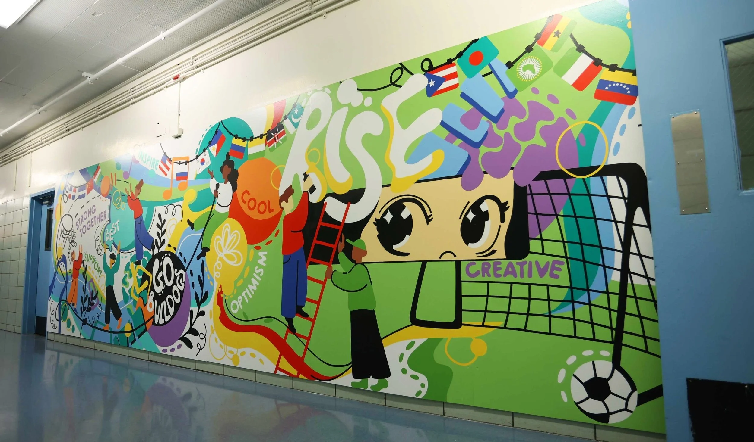 Our School Murals Service Saint Cyr Art Studio