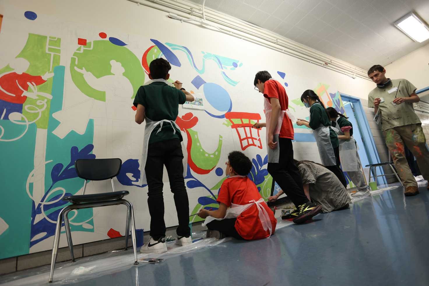 Corporate Murals - Saint-Cyr Art Studio