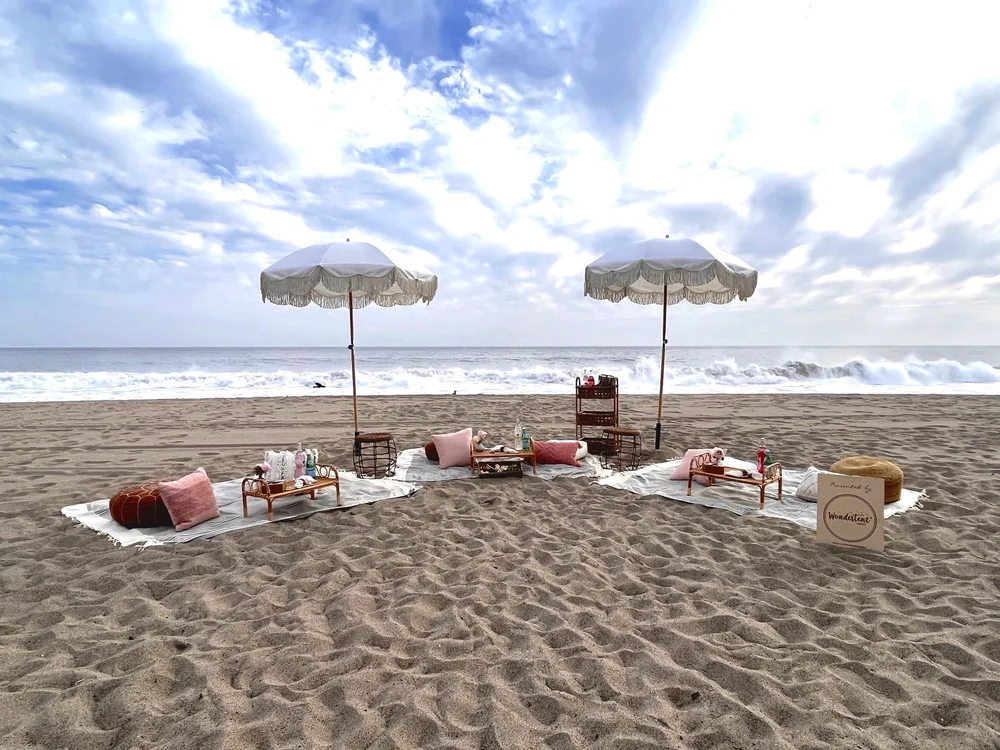 Luxury Beach Picnic Rentals — WonderTent Parties