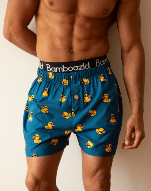 Bamboozld Duck Thug Boxer Shorts Cotton Wool Womens And Mens