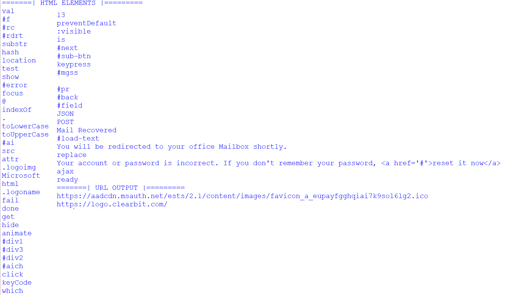 Phishing Analysis - The Secrets of a HTML File — Mesh | Email Security ...