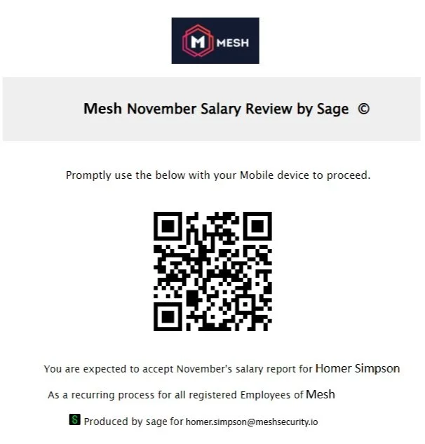 A Hidden Threat: How Mesh Detects QR Code Phishing “Quishing” Video ...