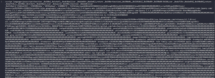 Phishing Analysis - The Secrets of a HTML File — Mesh | Email Security ...