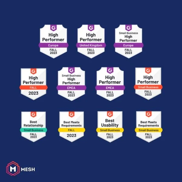 Mesh Earns 11 G2 Awards For Email Security In Fall 2023 — Mesh | Email ...