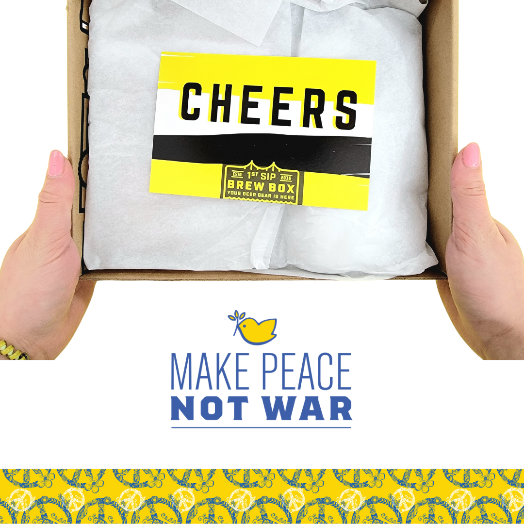 Make Peace Not War Beer Collaboration - funds support Ukraine through ...