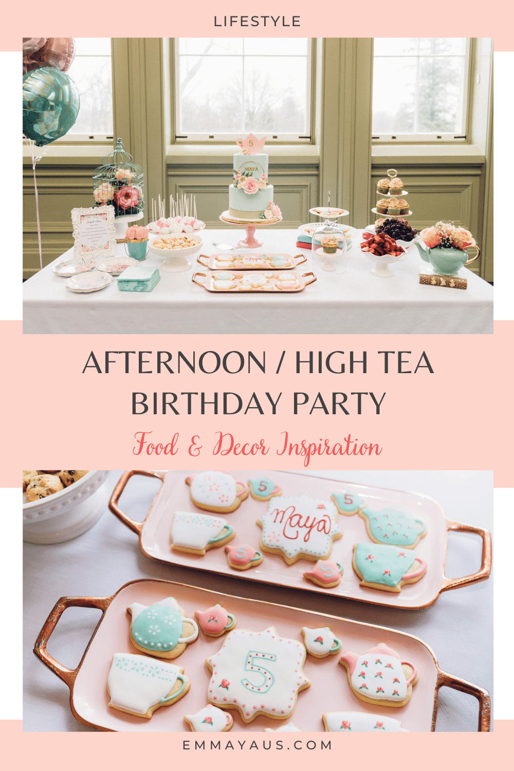 Tea Party Birthday Party Ideas