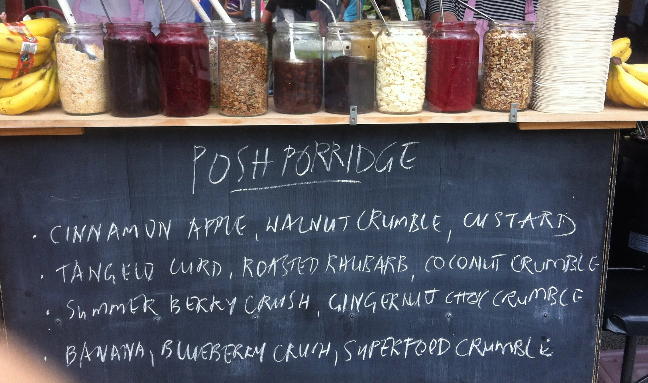 Posh Porridge — Christchurch Farmers' Market