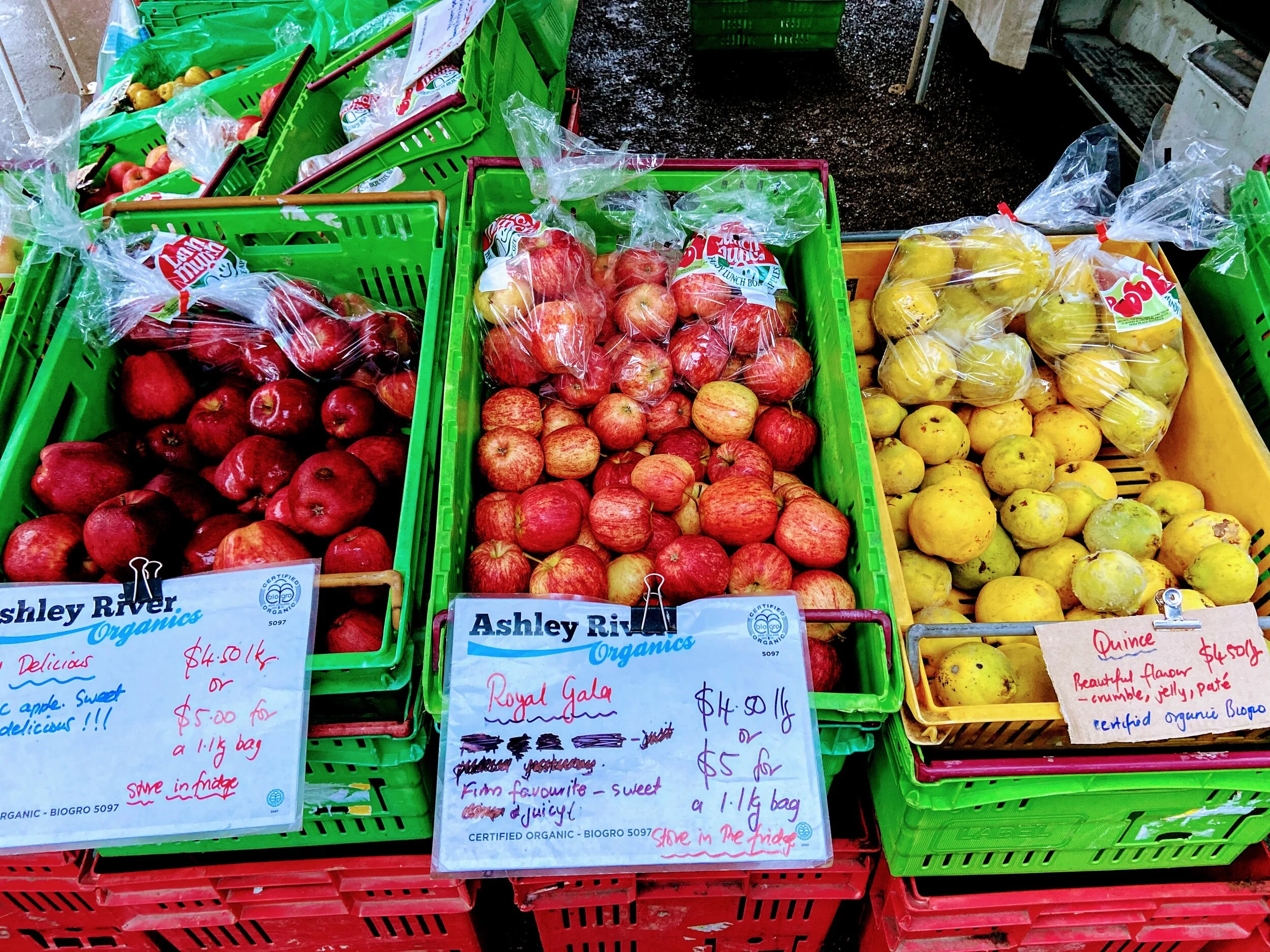 Stall holders — Christchurch Farmers' Market