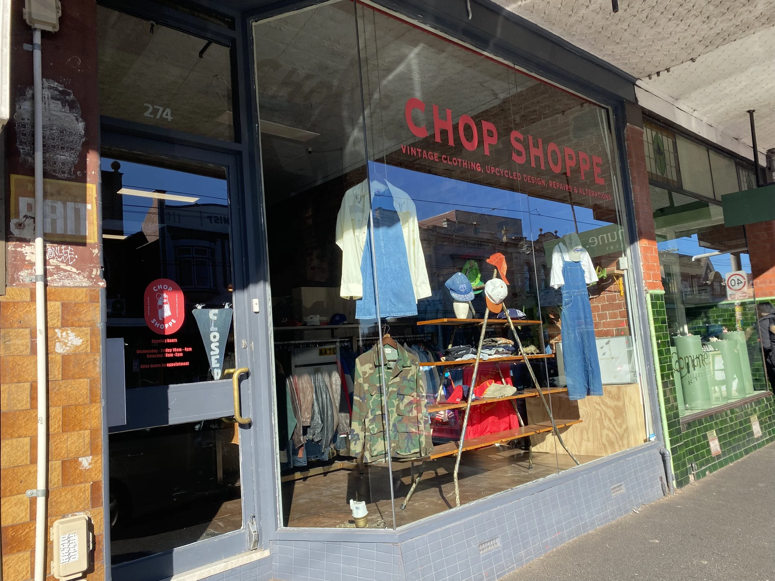 Chop Shoppe: Design, Alterations and Repairs
