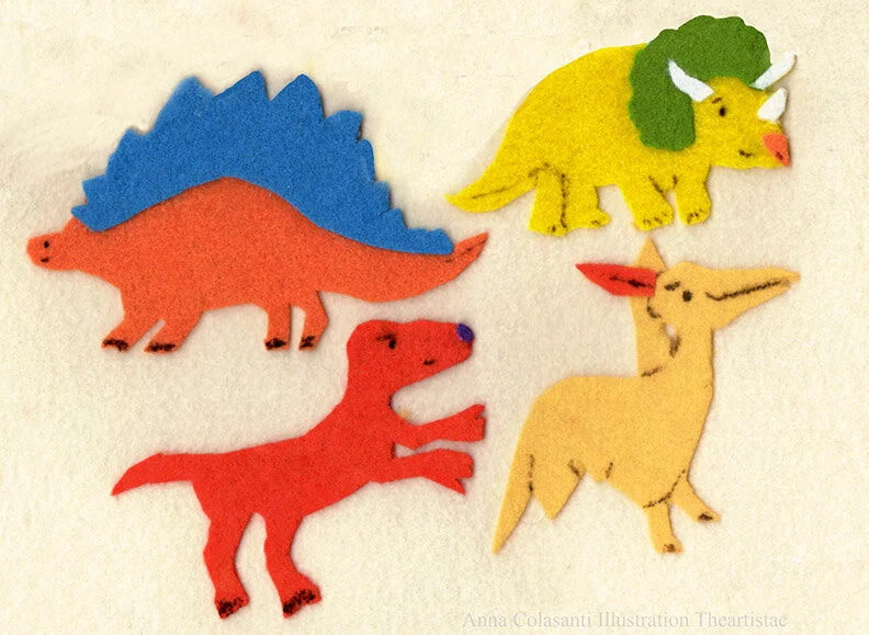 Felt Art — Anna Colasanti