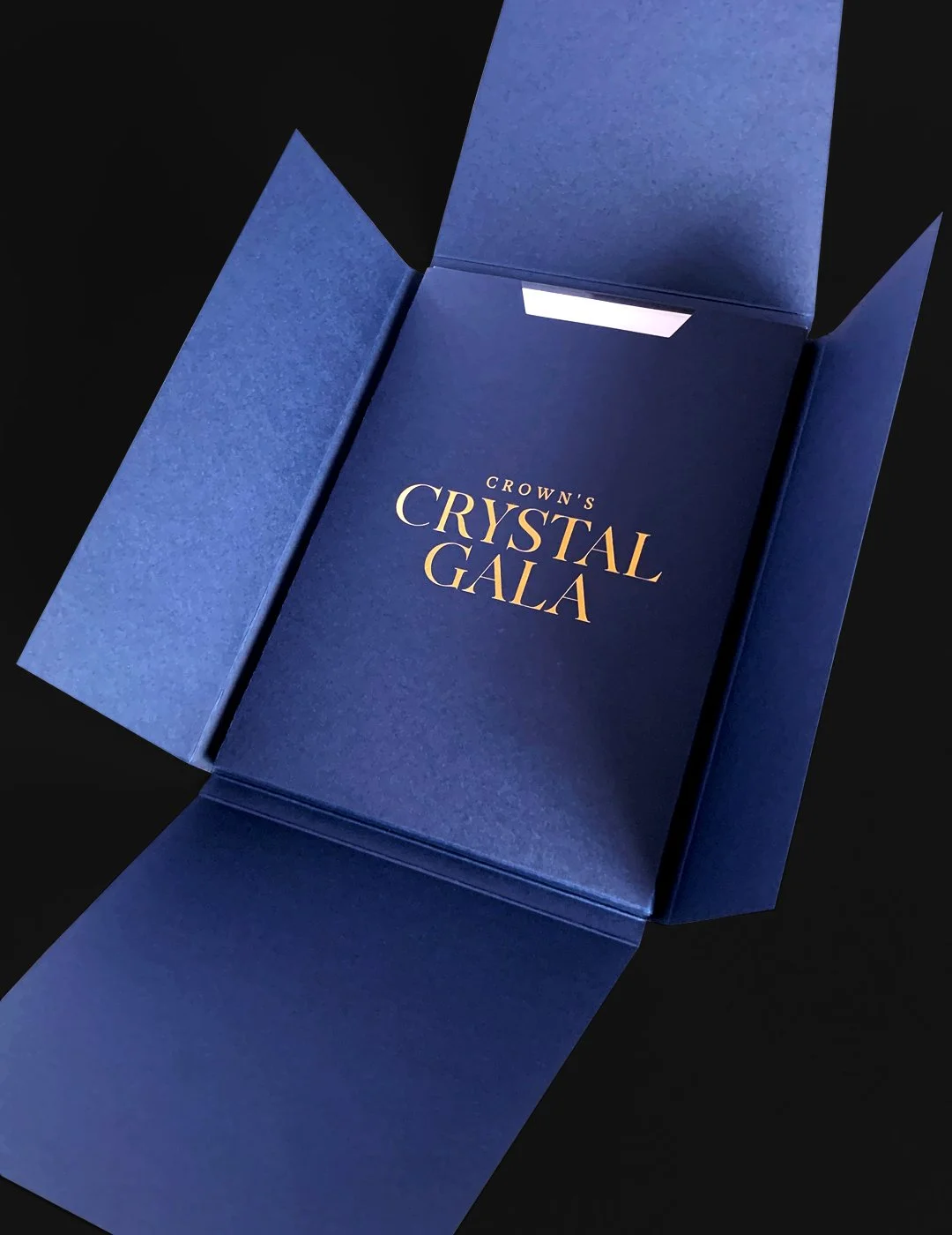 Crystal Gala Invitation — Marcus Wiener Designs