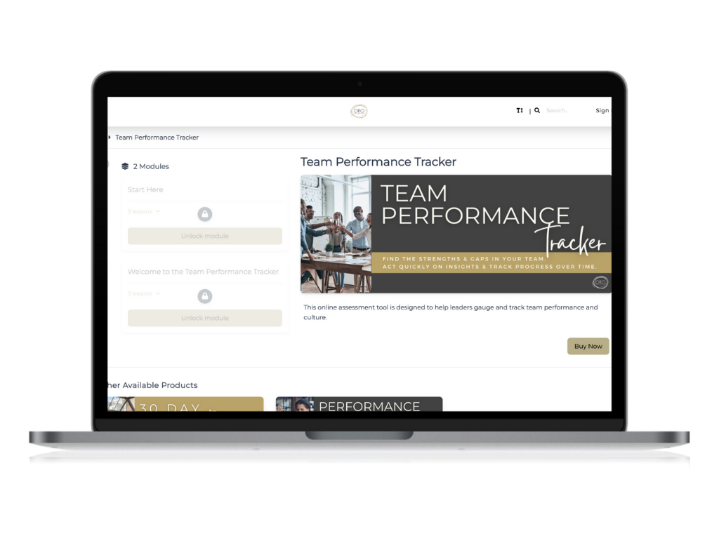 The Team Performance Tracker: Oro Collective