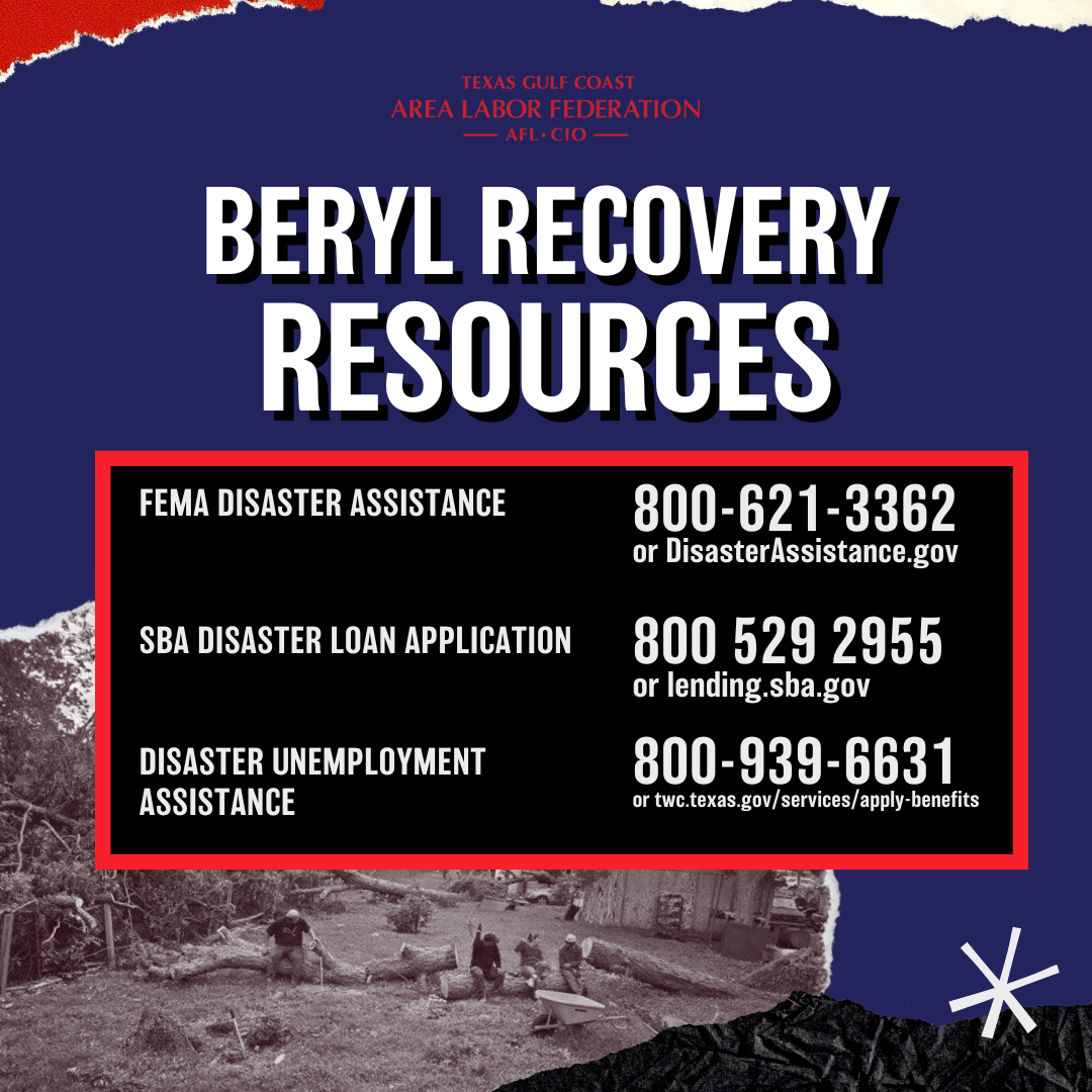 Freeze Recovery — Texas Gulf Coast Area Labor Federation