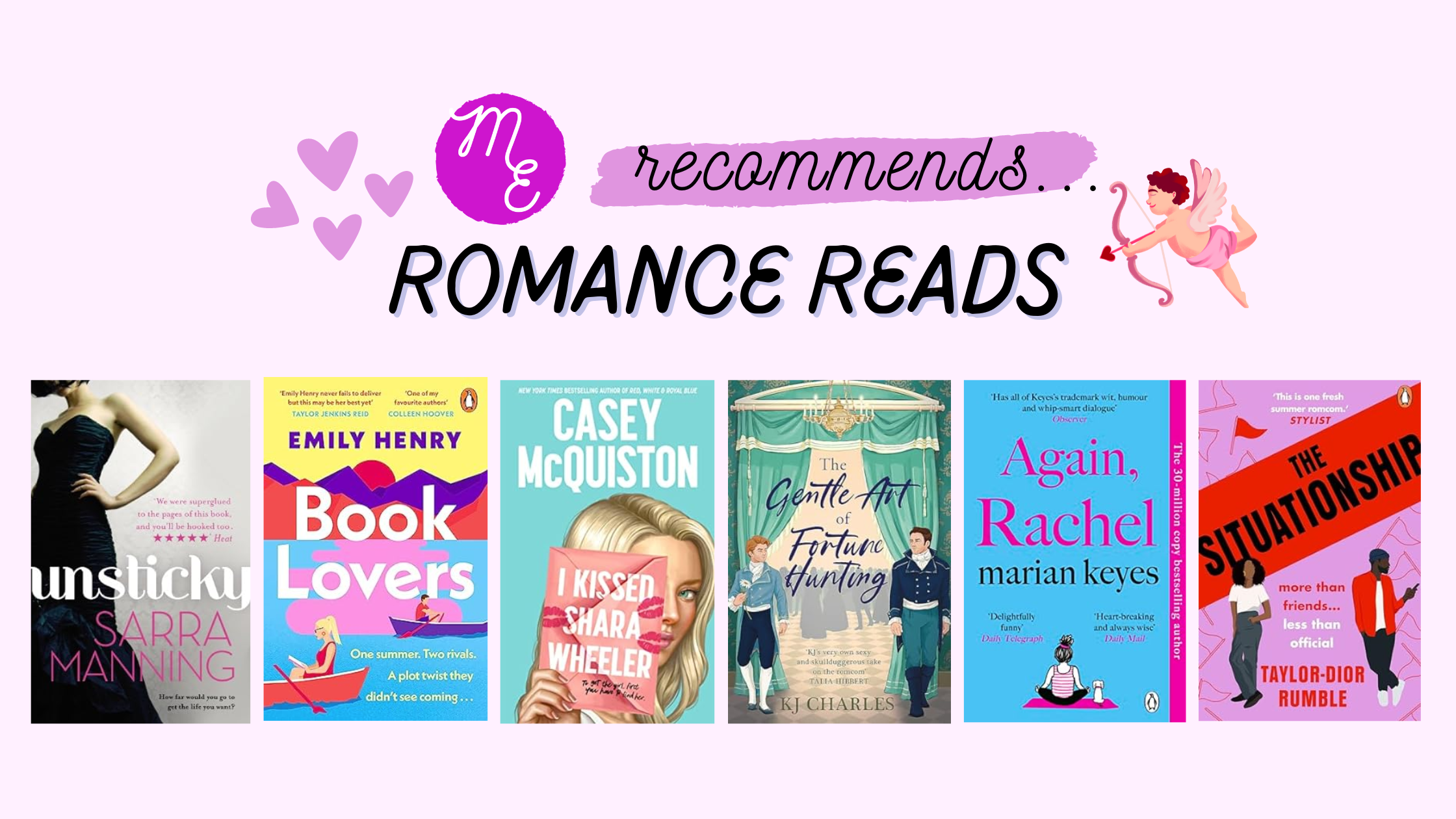ME Recommends: Romance Reads — Mushens Entertainment