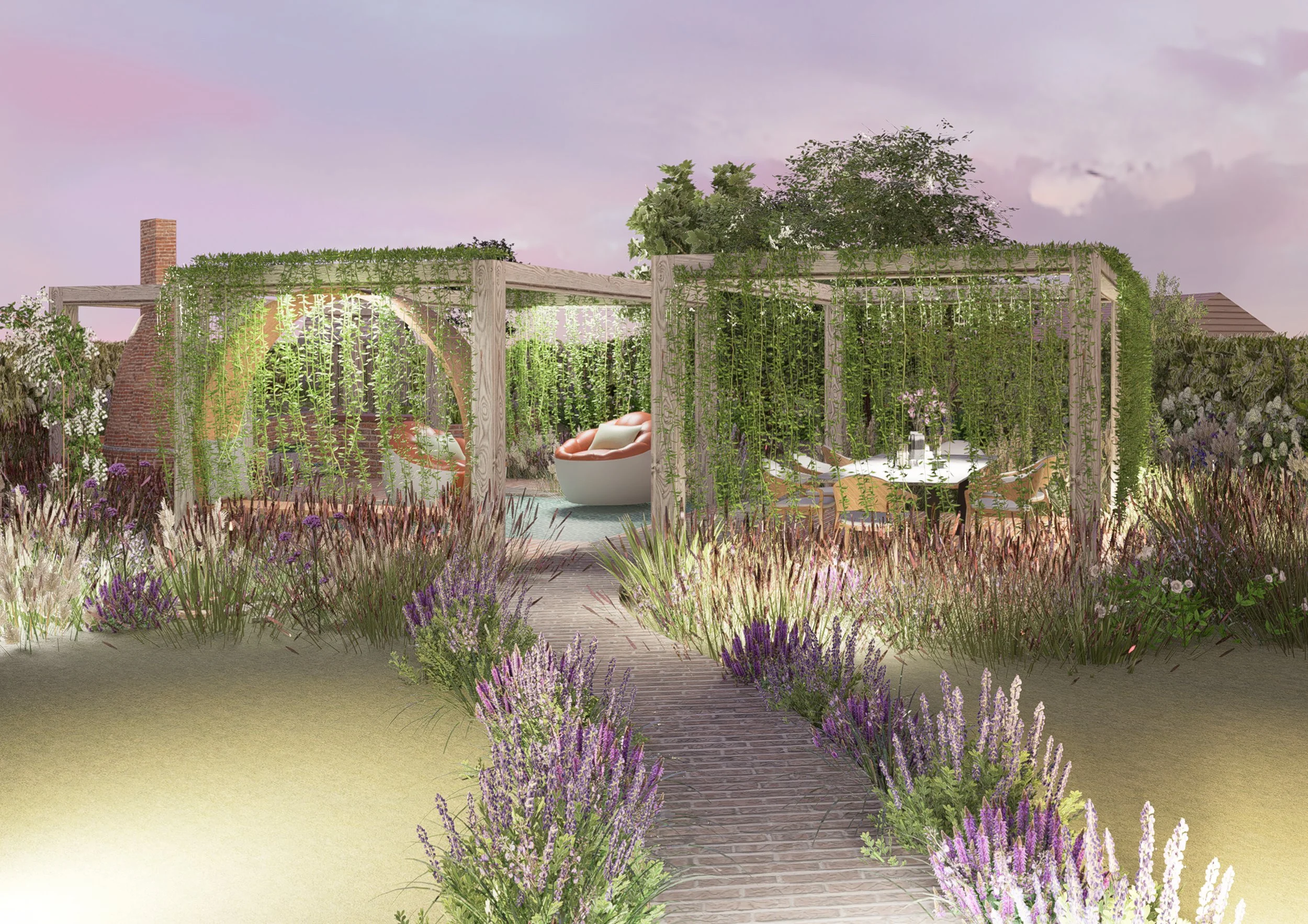 Ivy & Whyte Garden Design Home Page