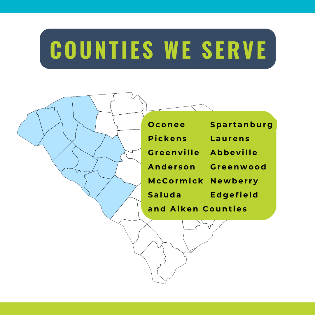 Service Area — Meals on Wheels Upstate South Carolina