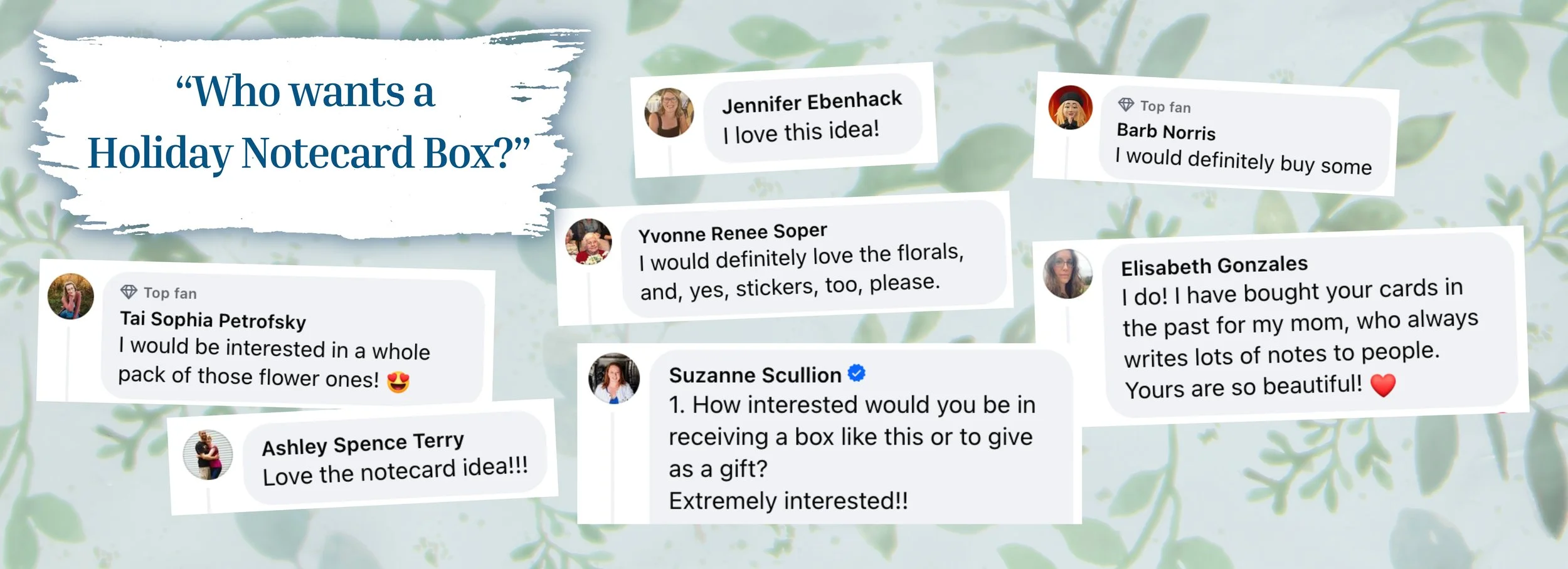 Holiday Notecard Box — Rebecca Finch