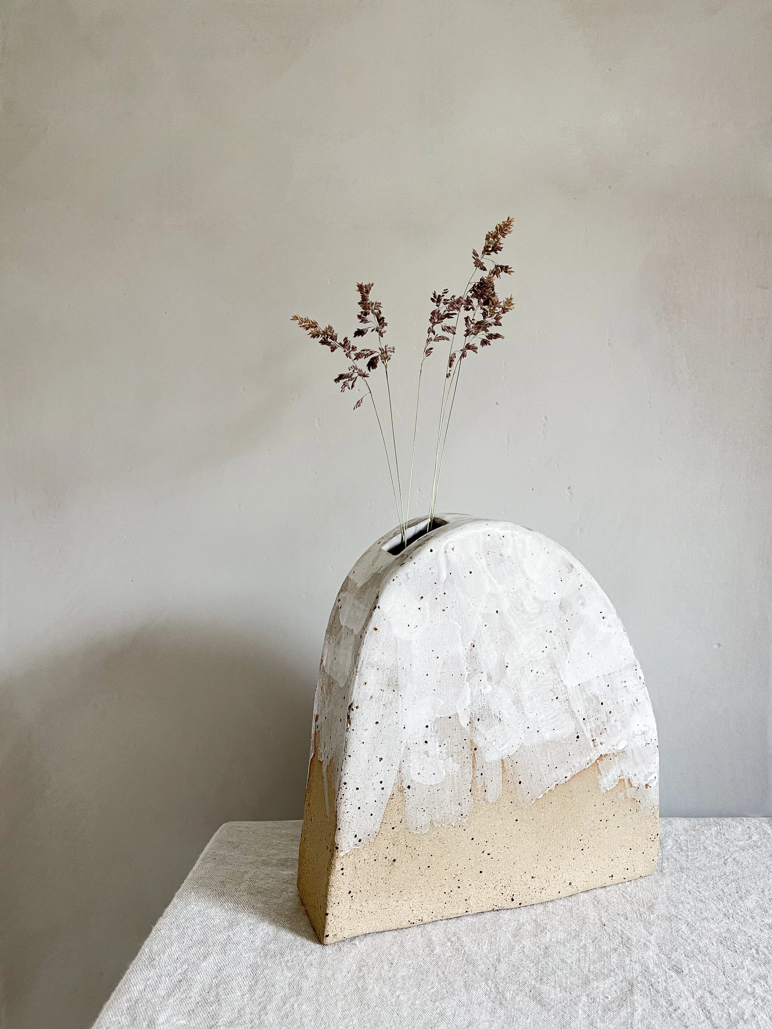 Pedestal Bowl in Toasted Glaze — Every Story Ceramics