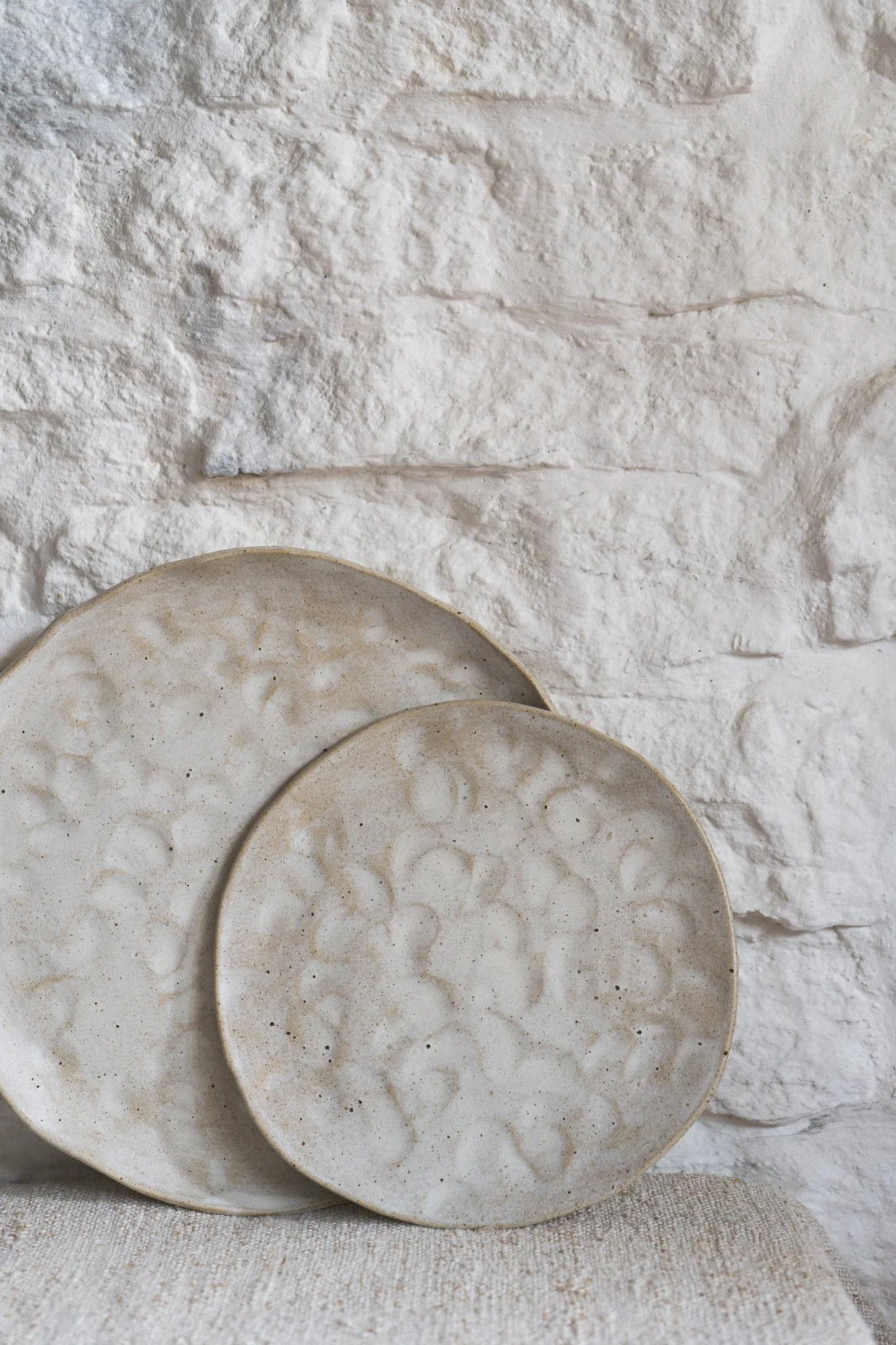 Porcelain Frill Plates — Every Story Ceramics