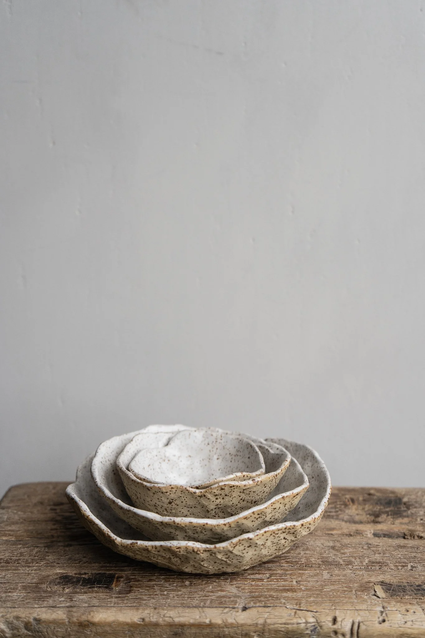 Eli Pinched Bowls in Toasted — Every Story Ceramics
