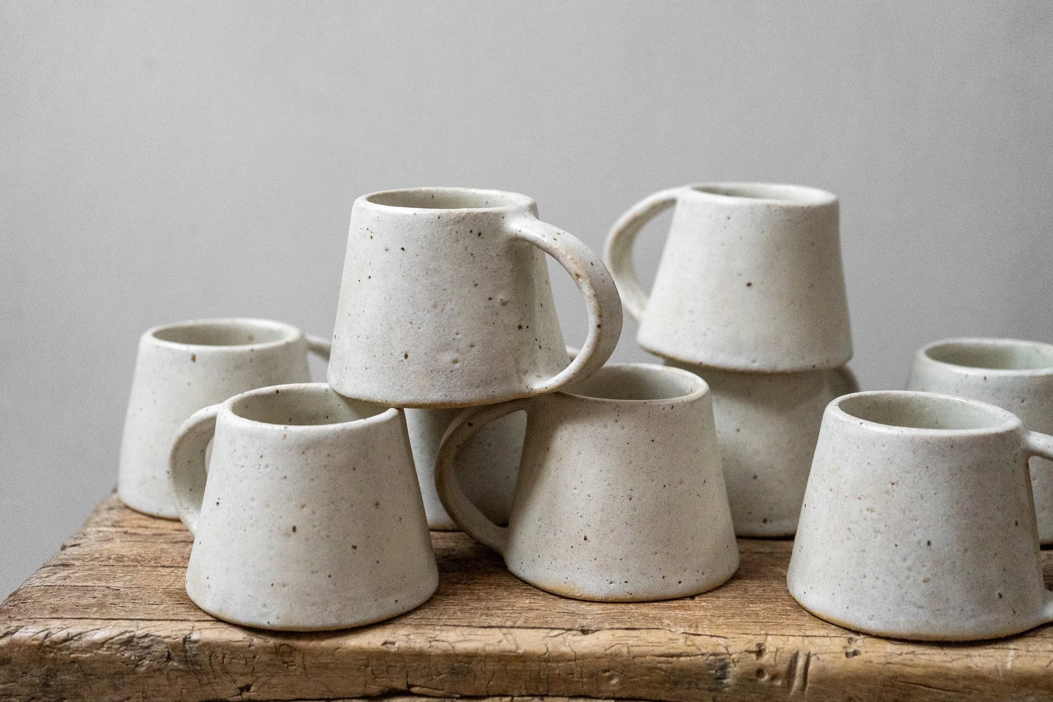 Sunday Mugs in Toasted — Every Story Ceramics