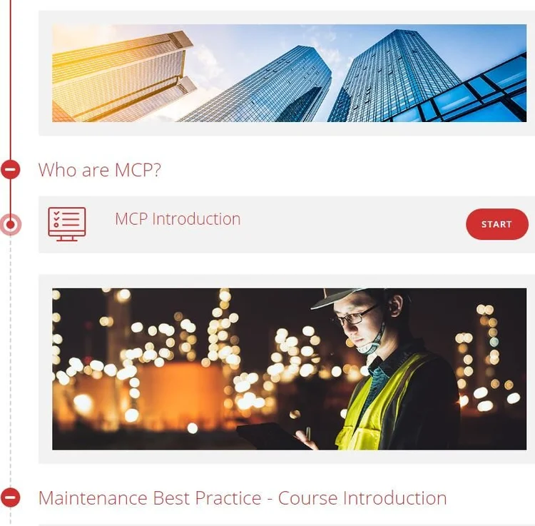 Maintenance Best Practice Online — MCP Management Training