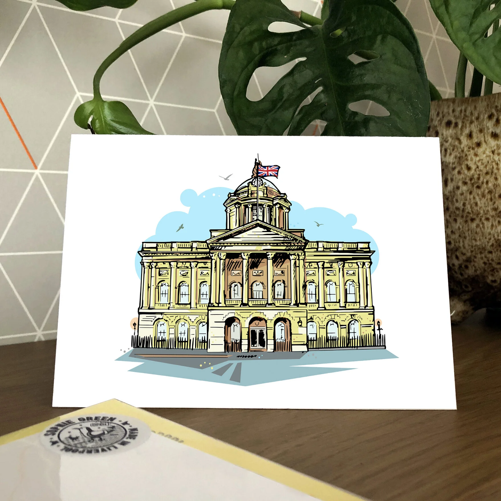 Love From Liverpool Card — Sophie Green - Liverpool Artist, Illustrator ...