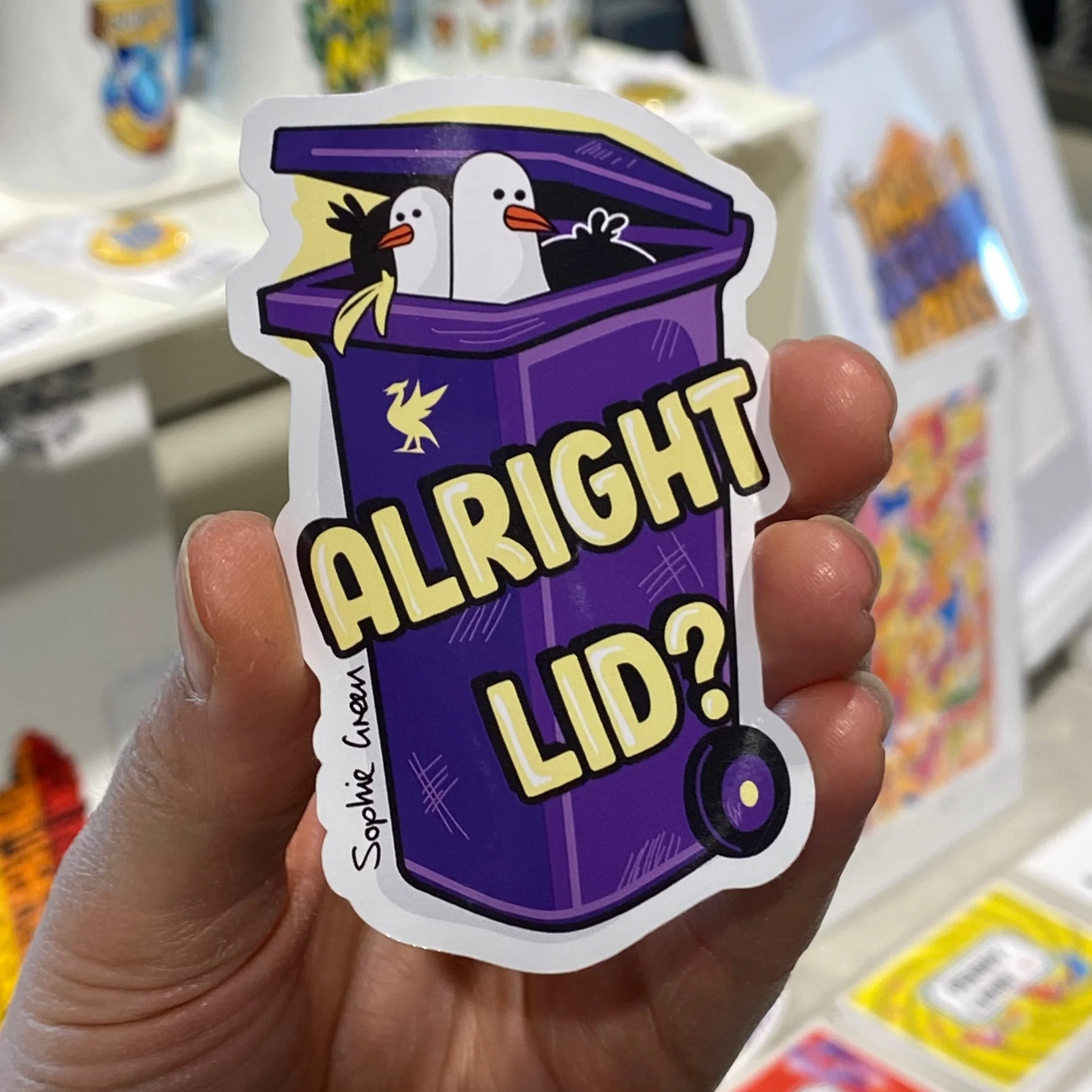 This Is A Safe Space BIG window sticker — Sophie Green - Liverpool ...