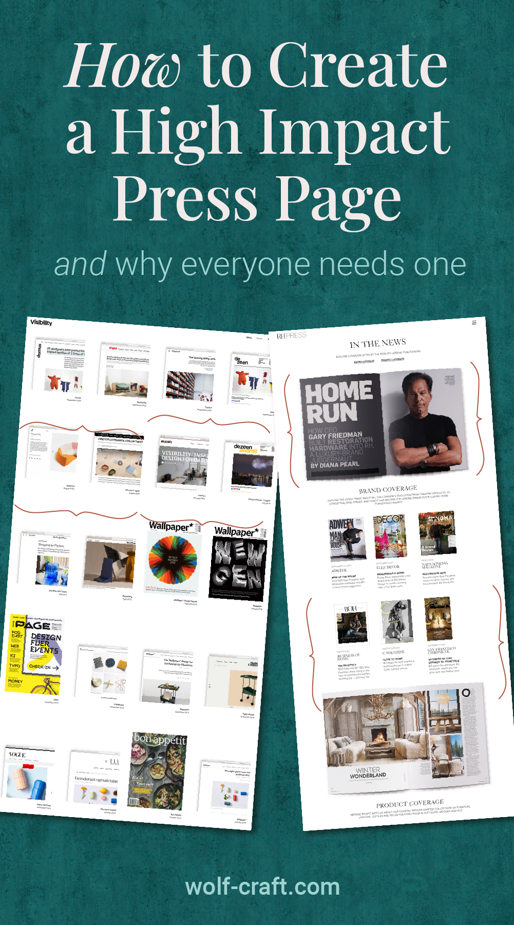 How to Create a High Impact Press Page + Examples from Creative ...