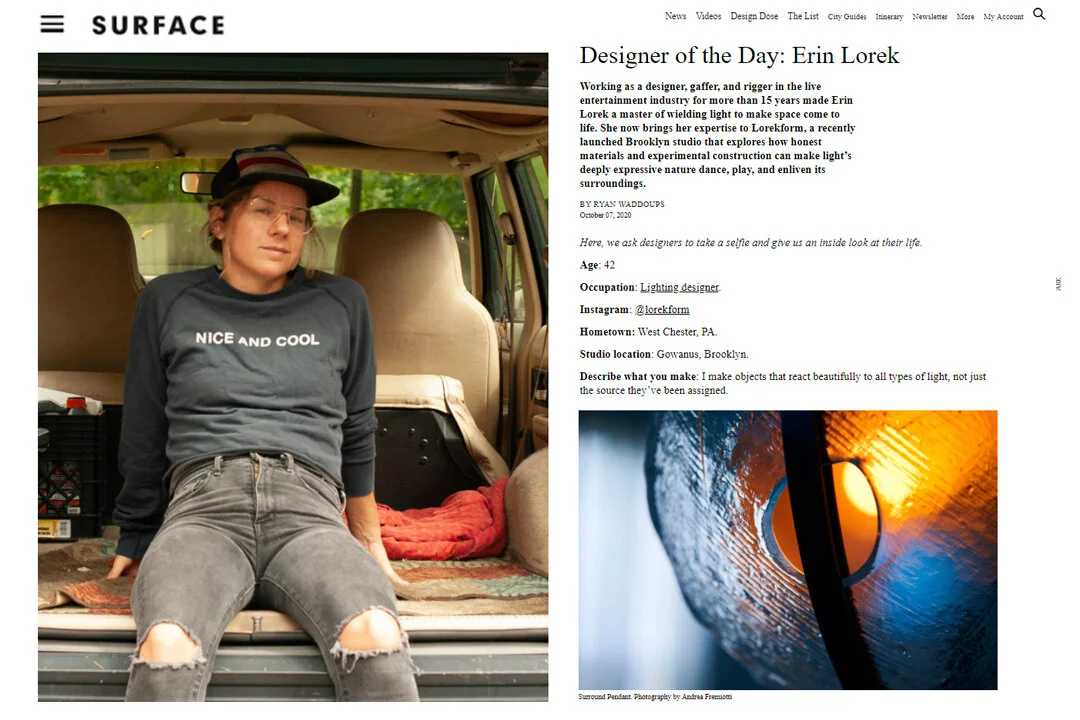 Photography Strategy: Q&A with Erin Lorek of Lorekform — Wolf Craft