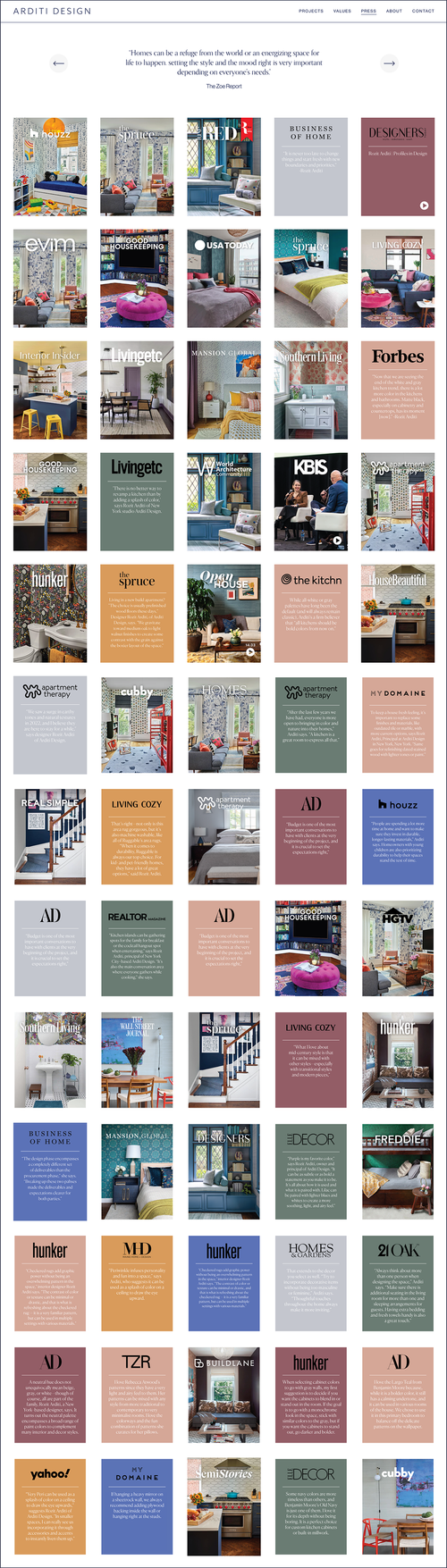 How to Create a High Impact Press Page + Examples from Creative ...