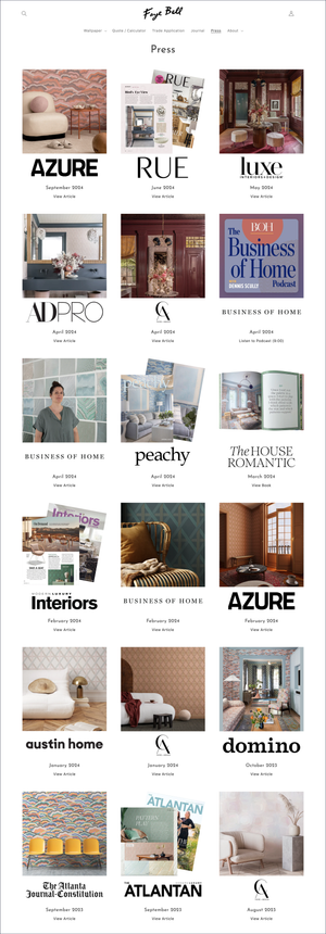 How to Create a High Impact Press Page + Examples from Creative ...