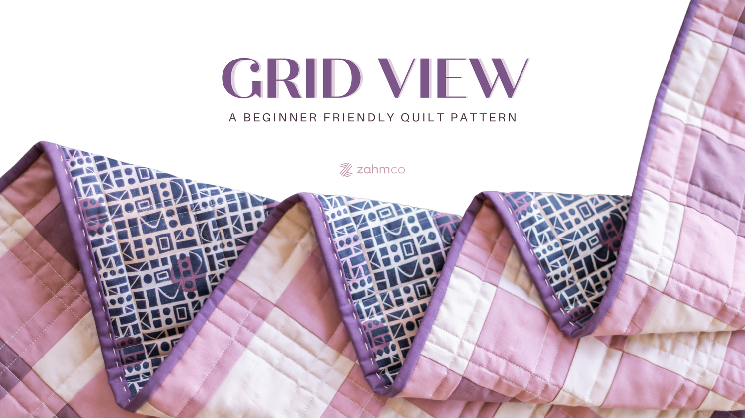 Grid View Quilt Pattern — Zahm Co.
