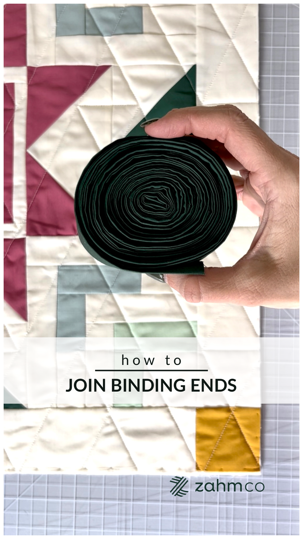 How To Join Binding Ends Zahm Co